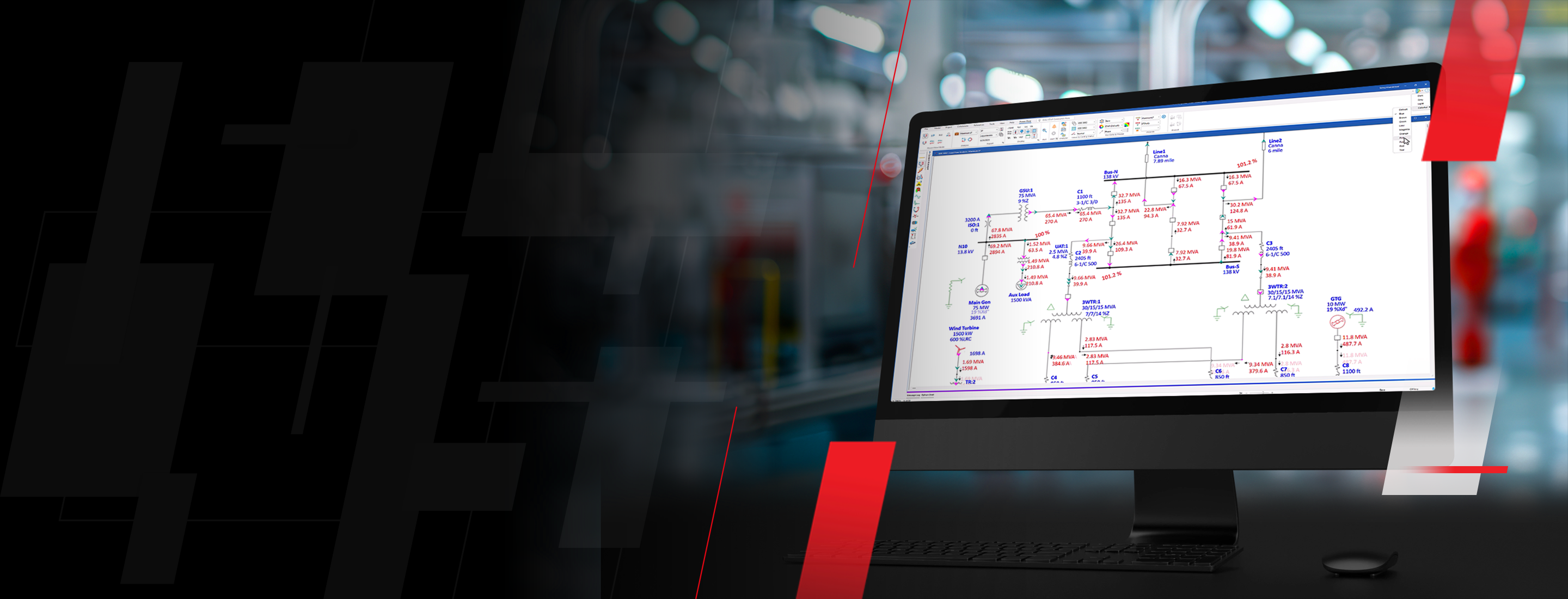Load Flow & Voltage Drop Analysis Software | PowerFlow Software | ETAP Load Flow & Voltage Drop Analysis Software | PowerFlow Software | ETAP