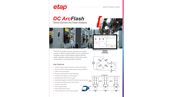 DC Arc Flash Software | DC Arc Flash Analysis | Arc Flash Calculation