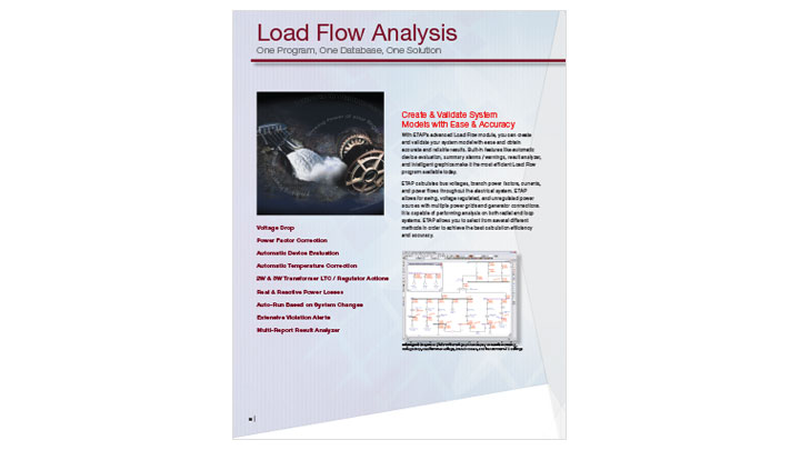 Load Flow Software | Load Flow Analysis | Power Flow Software | ETAP Load Flow Software | Load Flow Analysis | Power Flow Software | ETAP